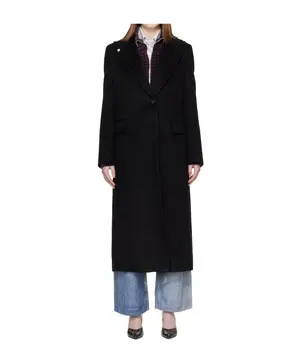 Our Legacy Long-sleeved Wool Blend Coat