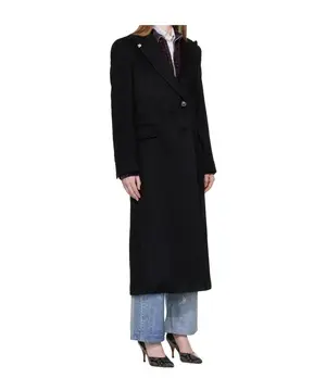 Our Legacy Long-sleeved Wool Blend Coat