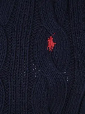 Polo Ralph Lauren Cable-knit Cropped Vest