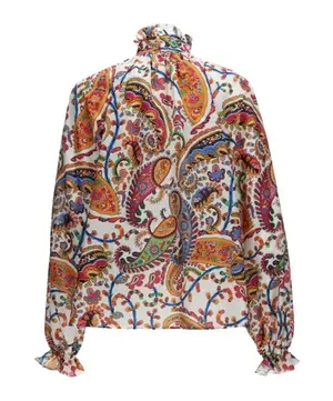 Etro Printed Scarf Shirt - Multicolor