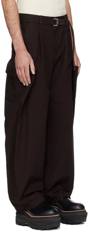Sacai Cargo Straight-leg Trousers