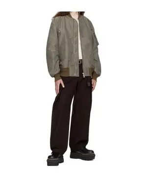 Sacai Cargo Straight-leg Trousers