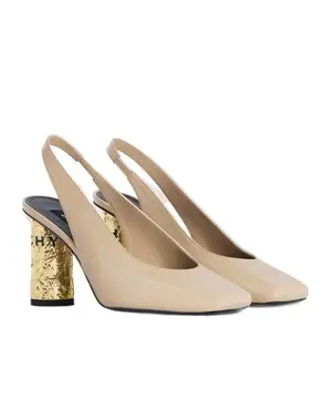 Givenchy Tape Slingback Heeled Pumps - Light Brown
