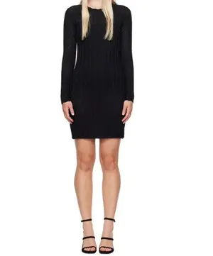 LOULOU STUDIO Ribbed Mesh Dress