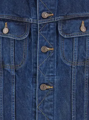 Celine Trucker Jacket In Cotton Denim