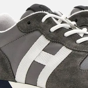 Hogan Panelled Lace-up Sneakers