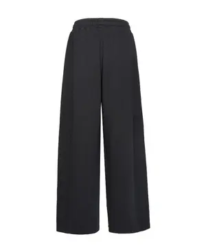 Stella McCartney S-wave Drawstring Wide-leg Pants - Black