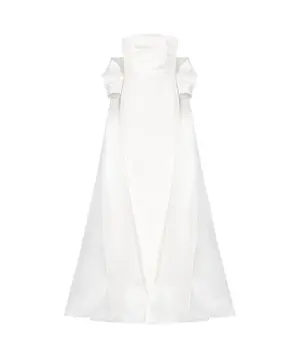 Solace Strapless Maxi Dress With Included Shrug