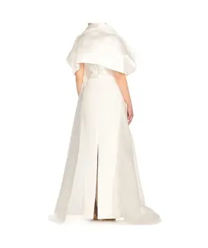 Solace Strapless Maxi Dress With Included Shrug