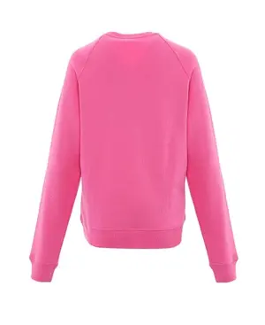 MSGM Letter Printed Round Neck Sweater