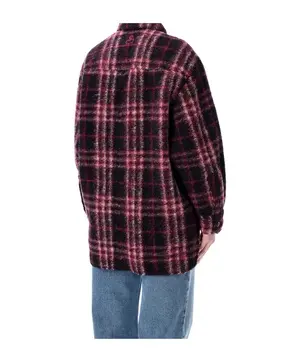 Isabel Marant Étoile Harvely Plaid Shirt Jacket