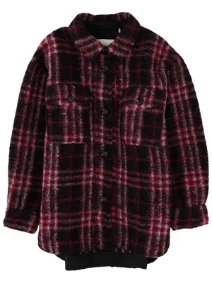 ISABEL MARANT ÉTOILE Isabel Marant Etoile Harvely Plaid Shirt Jacket