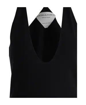 Bottega Veneta Plunge Neckline Bodysuit