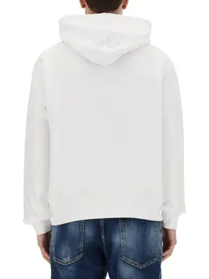 Dsquared2 Graphic-printed Drawstring Hoodie