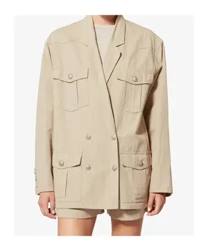 Isabel Marant Étoile Nevala Jacket - Beige