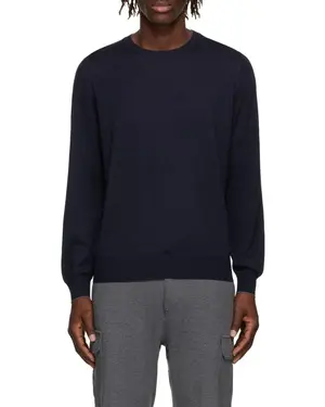Brunello Cucinelli Crewneck Knitted Jumper - Black