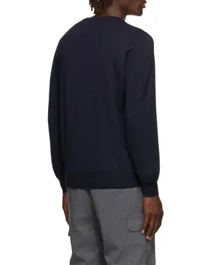 Brunello Cucinelli Crewneck Knitted Jumper - Black