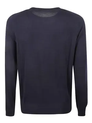 Brunello Cucinelli Crewneck Knitted Jumper - Black