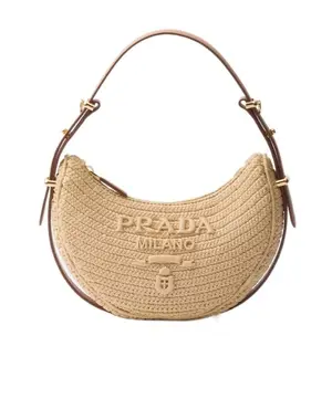 Prada Woven Shoulder Bag
