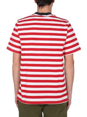 Sunnei Striped Crewneck T-shirt