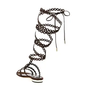 AQUAZZURA Gladiator Sandals With Chain Detailing