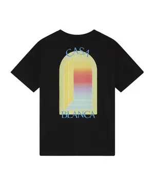 Casablanca Larche Graphic T-shirt - Black