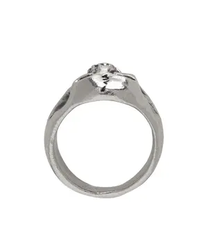 Our Legacy Sculpted Skull Ring