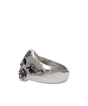 Our Legacy Sculpted Skull Ring