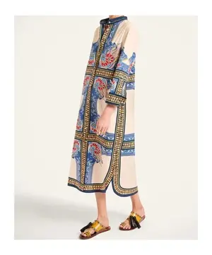 La DoubleJ Sundowner Tunic Dress - Nude