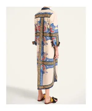 La DoubleJ Sundowner Tunic Dress - Nude