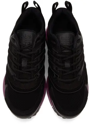 Givenchy Low-top Leather Sneakers - Black