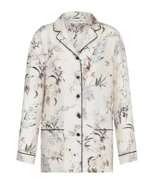 Dior All-over Floral Printed Button-up Shirt