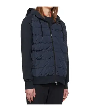 Canada Goose Hybridge Huron Zipper Down Jacket - Navy Blue