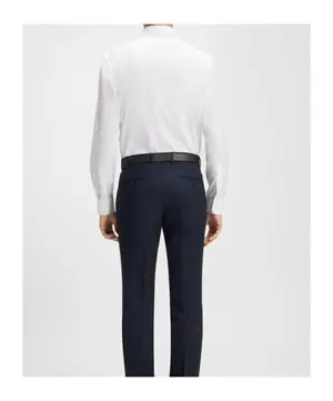 Hugo Boss Long-sleeved Button-up Shirt - White