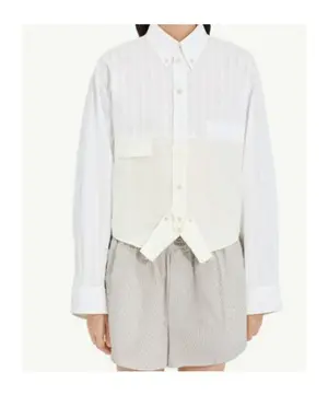 MAISON MARGIELA Mirrored Poplin Shirt