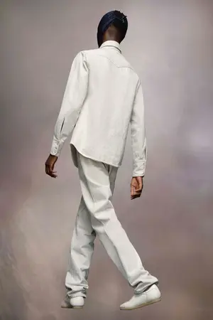 MAISON MARGIELA Long-sleeved Denim Shirt