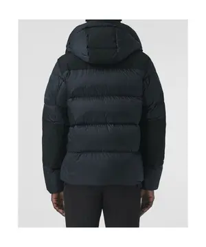 Burberry Convertible Padded Jacket - Navy Blue