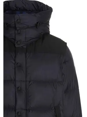 Burberry Convertible Padded Jacket - Navy Blue