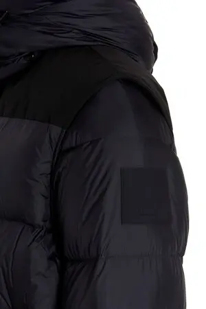 Burberry Convertible Padded Jacket - Navy Blue