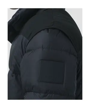 Burberry Convertible Padded Jacket - Navy Blue