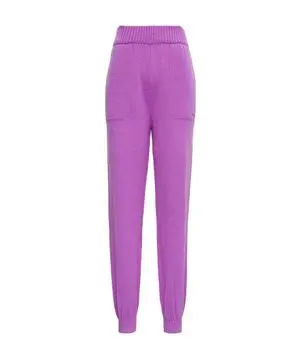 MSGM Knitted Track Pants With Elastic Waistband