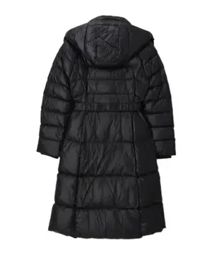 Burberry Down Puffer Coat With Detachable Hood
