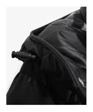 Burberry Down Puffer Coat With Detachable Hood