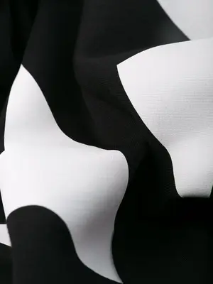 Neil Barrett Cross-printed Zippered Hoodie