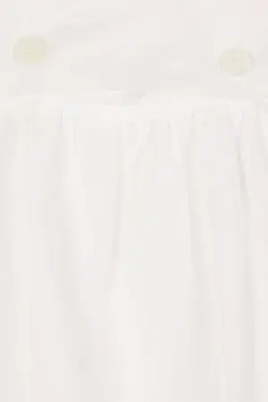 Miu Miu Sleeveless Dress With Logo Detail - White