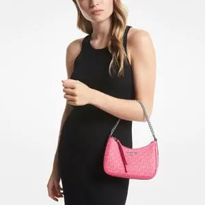 Michael Kors Jet Set Monogram Shoulder Bag
