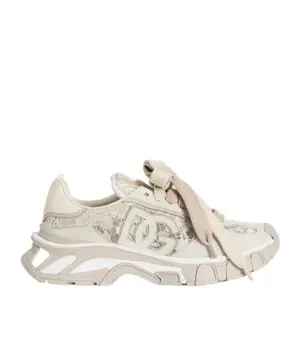 Dolce & Gabbana Dg Country Road Lace-up Sneakers - Nude