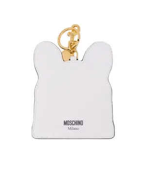 Moschino Dog-motif Keyring - Multicolor