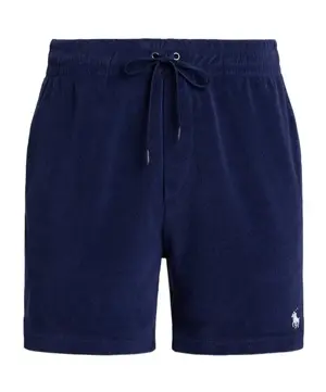Polo Ralph Lauren Terry Drawstring Shorts - Black