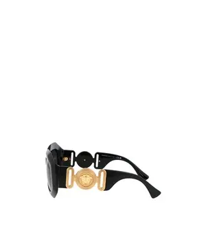Versace Irregular Frame Sunglasses